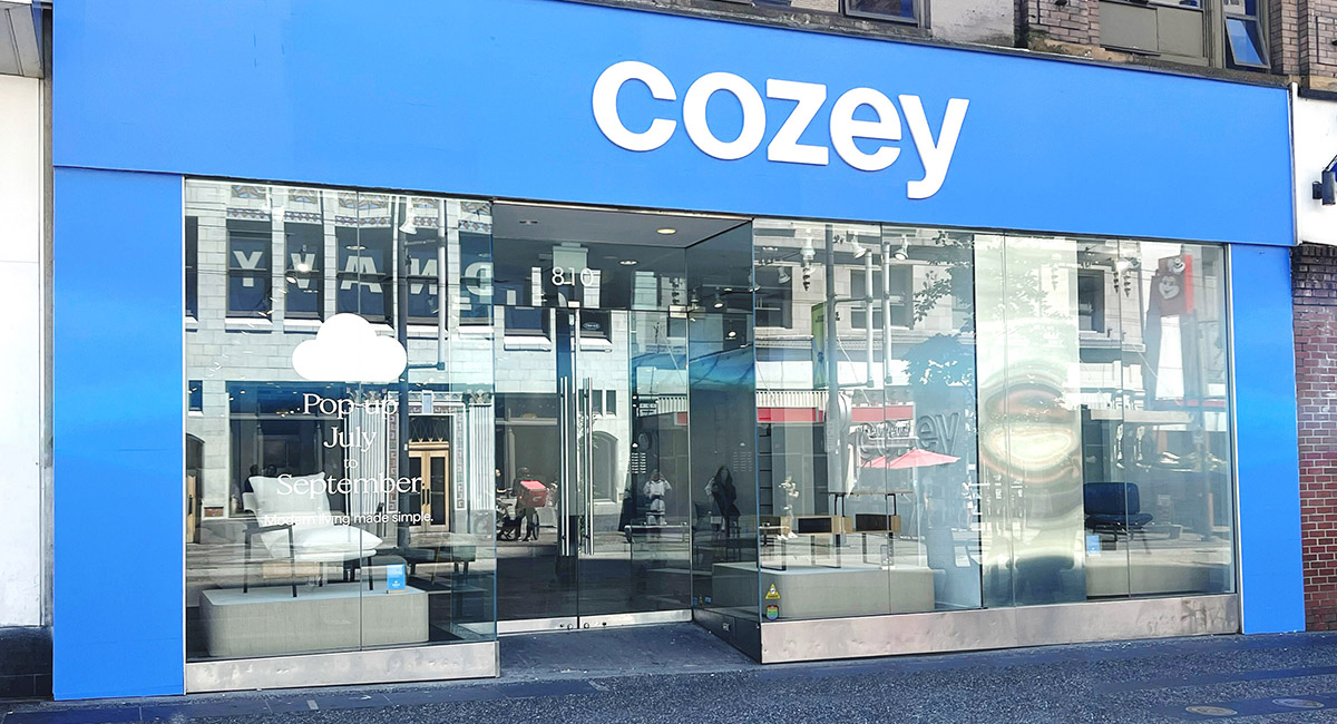 Cozey Expands to West Coast with Latest Pop-up - HomeGoodsOnline