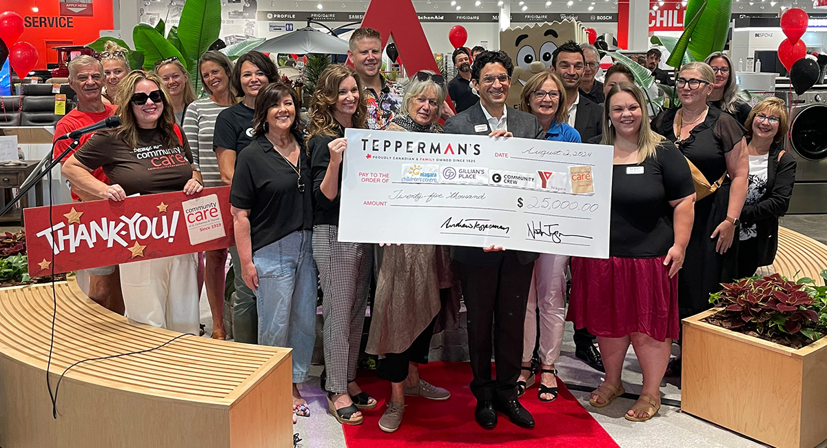 Tepperman’s Celebrates New Store with Charitable Giveaway - HomeGoodsOnline